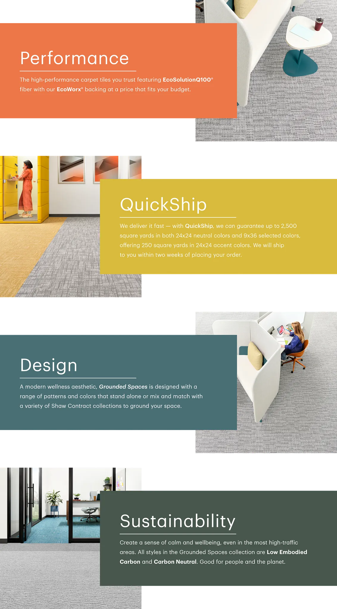 Grounded Spaces | ShawContract